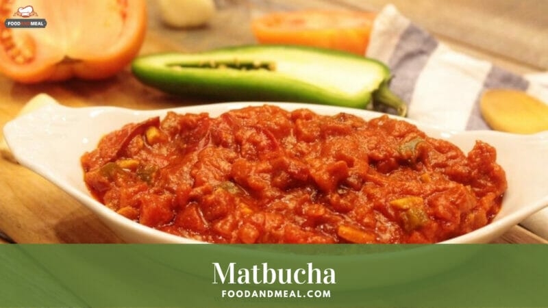 10 Quick Steps To Make Matbucha - Foodandmeal.com