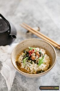 Easy-to-make Japanese Green Tea Over Rice - Ochazuke Recipe ...