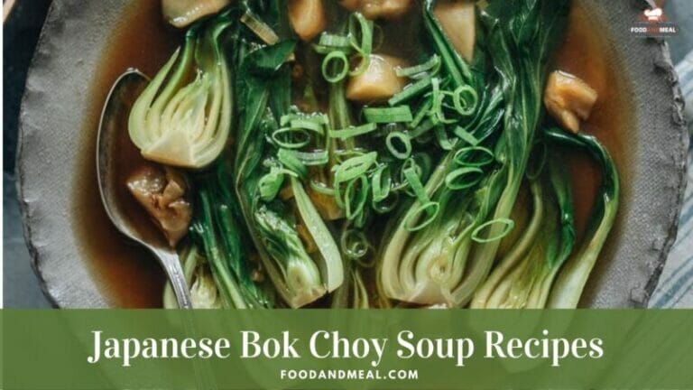 How to cook Japanese Bok Choy Soup - Food and Meal