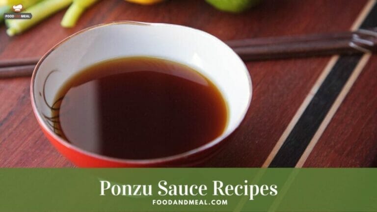 How to make Ponzu Sauce - Authentic Japanese Recipes - Food and Meal
