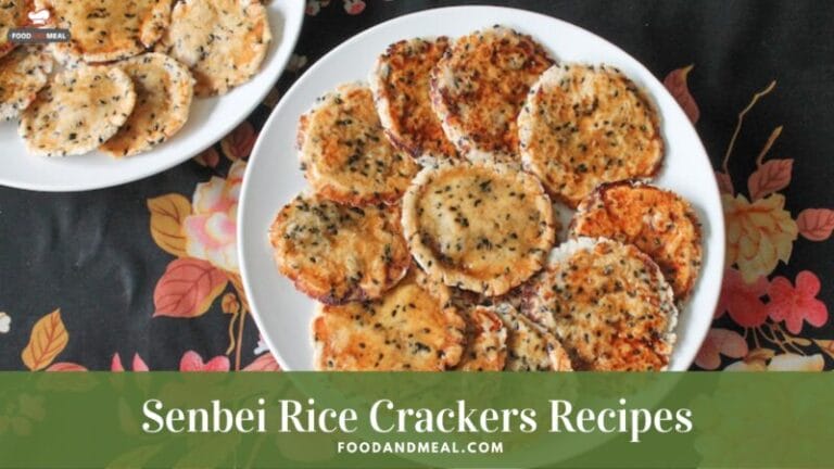 Homemade Japanese Senbei Rice Crackers Recipes - Food And Meal