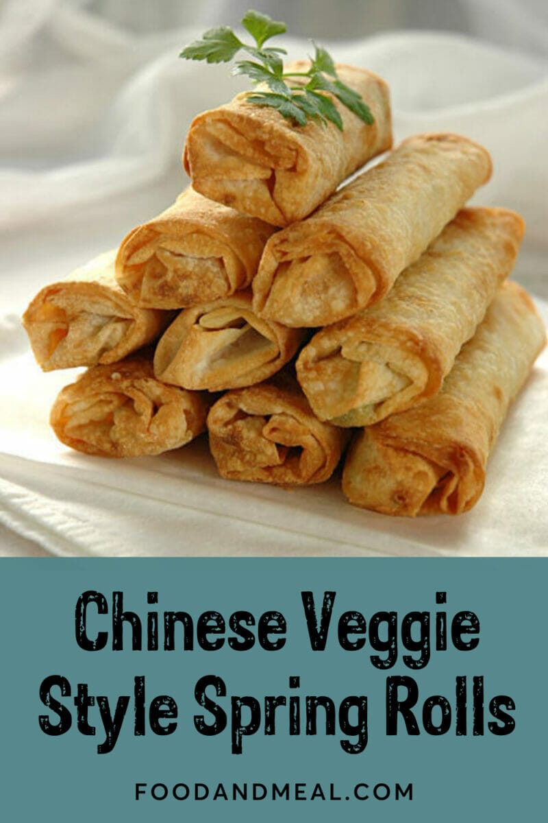Savory Garlic Lamb And Veggie Style Spring Rolls - Chinese Food Recipes ...
