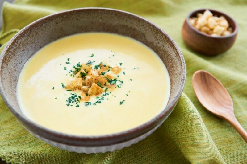 Art to have a yummy Japanese Corn Potage - Food And Meal