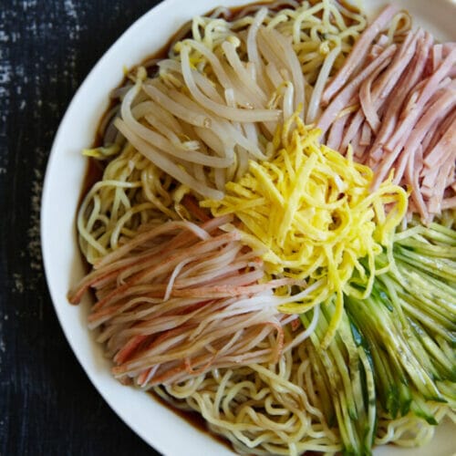 How To Make Hiyashi Chuka - Japanese Cold Ramen - Foodandmeal.com