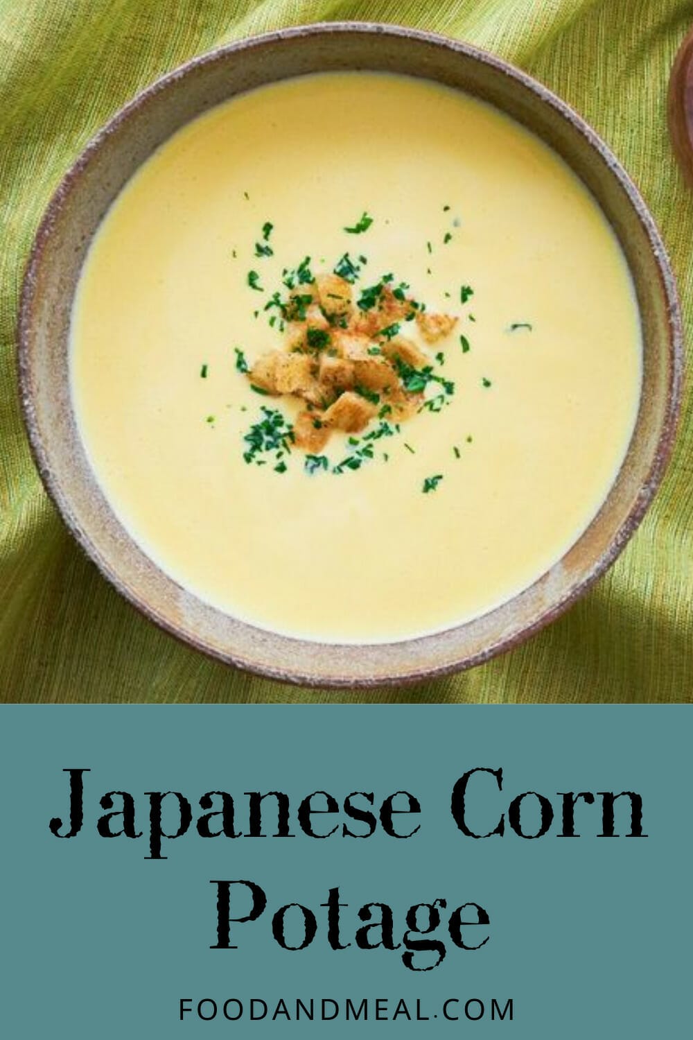 Creamy Delight: Japanese Corn Potage Recipe - Foodandmeal.com