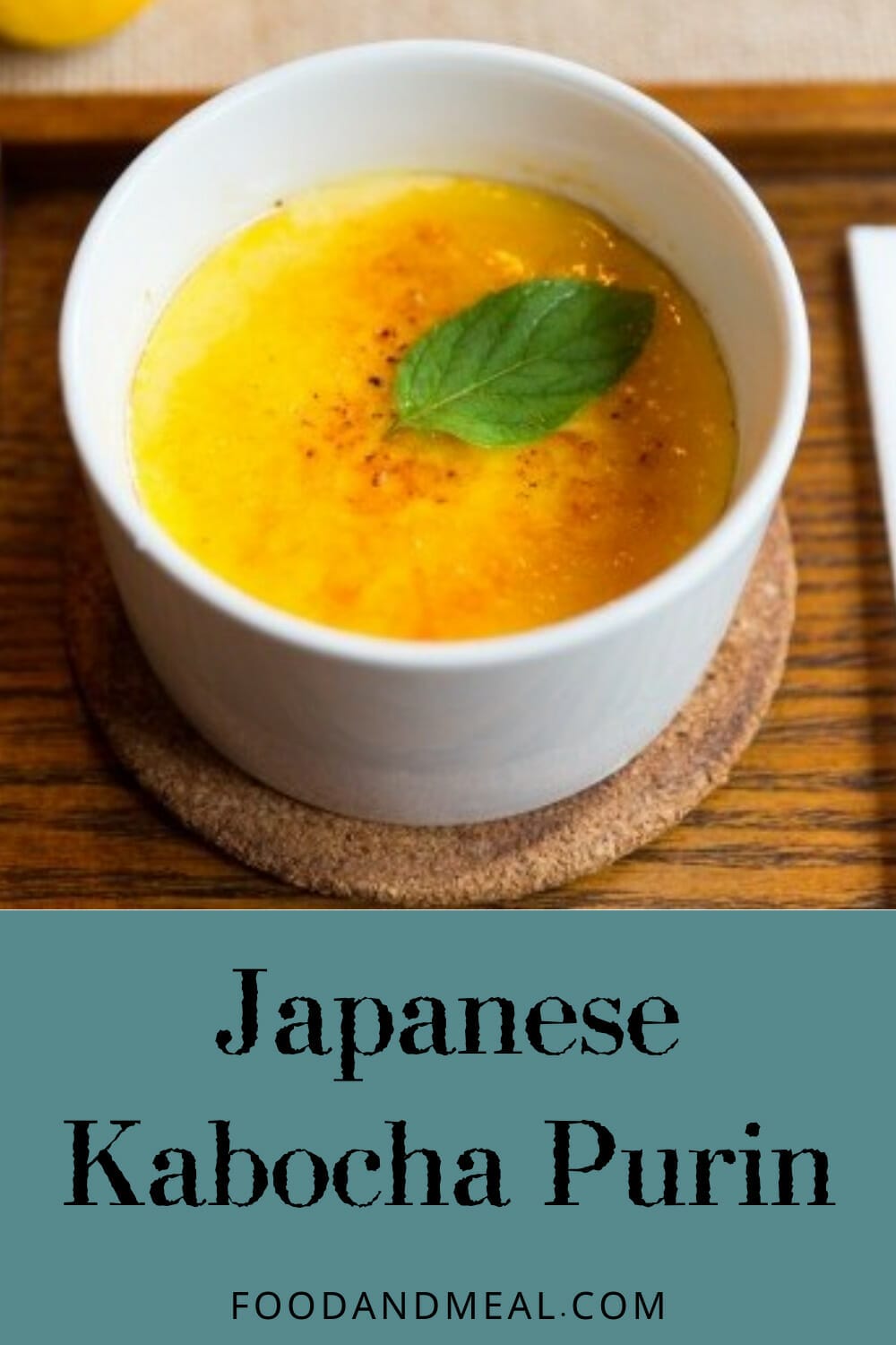 Easy-to-make Kabocha Purin - Japanese Dessert Recipes - Foodandmeal.com