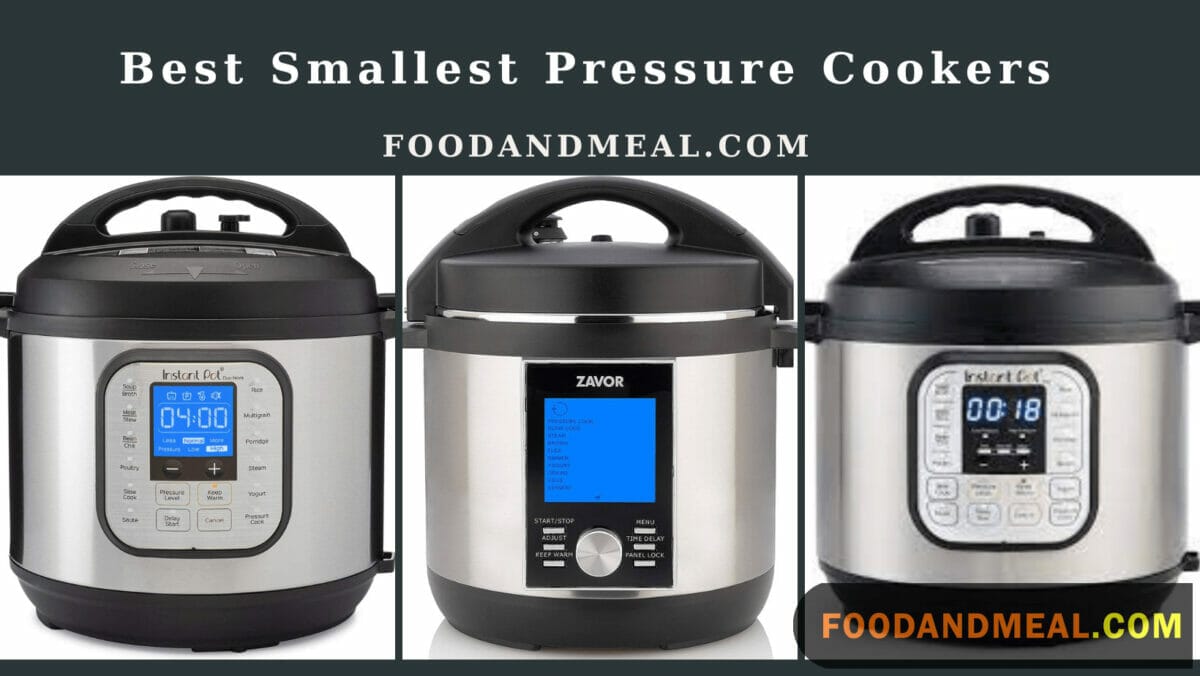 Top 9 Best Smallest Pressure Cookers, Testing By Experts