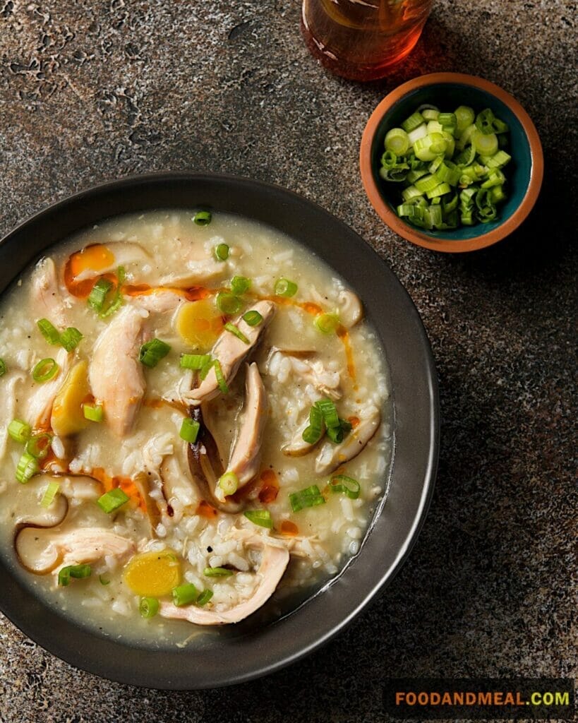 Authentic Korean Chicken And Rice Porridge Recipe - A Comforting ...