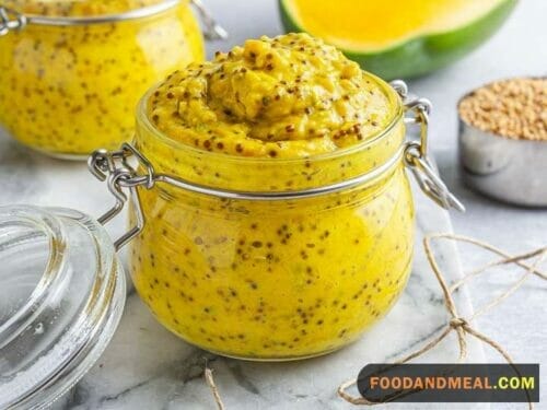 Mango Mustard Sauce - A Tropical Fusion Of Flavors - Foodandmeal.com