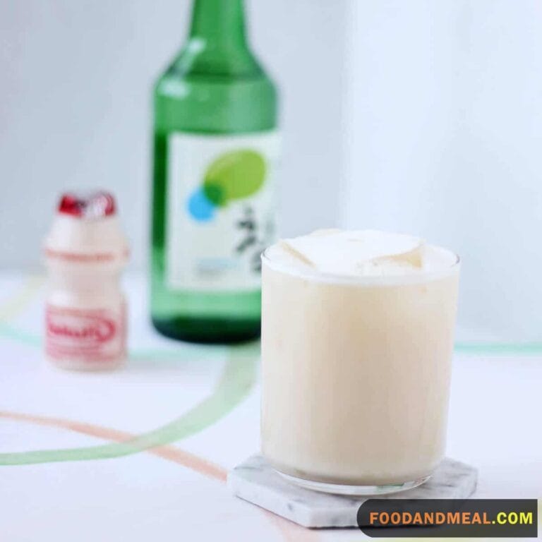 Dive Into Authentic Flavors: Yogurt Soju Cocktail Korean Recipe ...