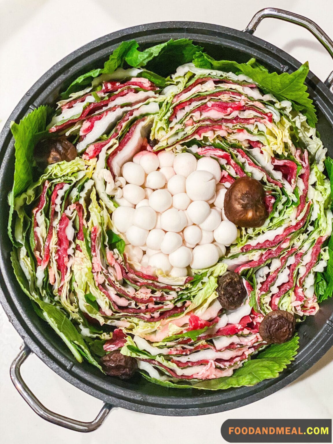 Authentic Japanese Beef Cabbage Hot Pot Recipe - Foodandmeal.com