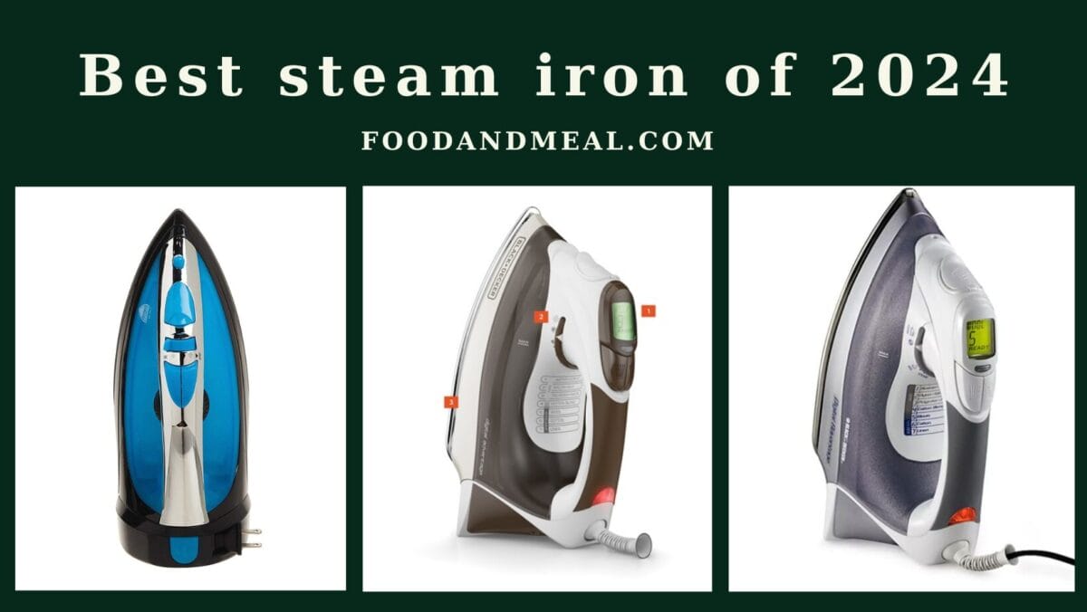 8 Best Steam Iron Of 2023, According By Experts