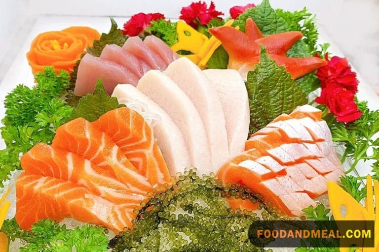 How To Make.Sashimi - Sliced Raw Fish Recipe - Foodandmeal.com