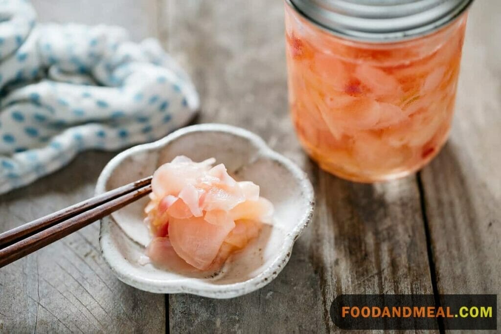 How To Make Pickled Ginger For Sushi - Gari Recipes - Foodandmeal.com