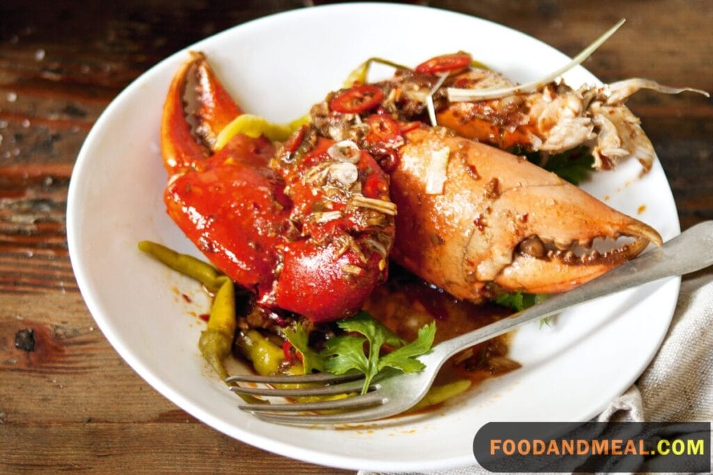 Easy Chinese Wok Fried Crab - Fried Hard Crab Recipe - Foodandmeal.com