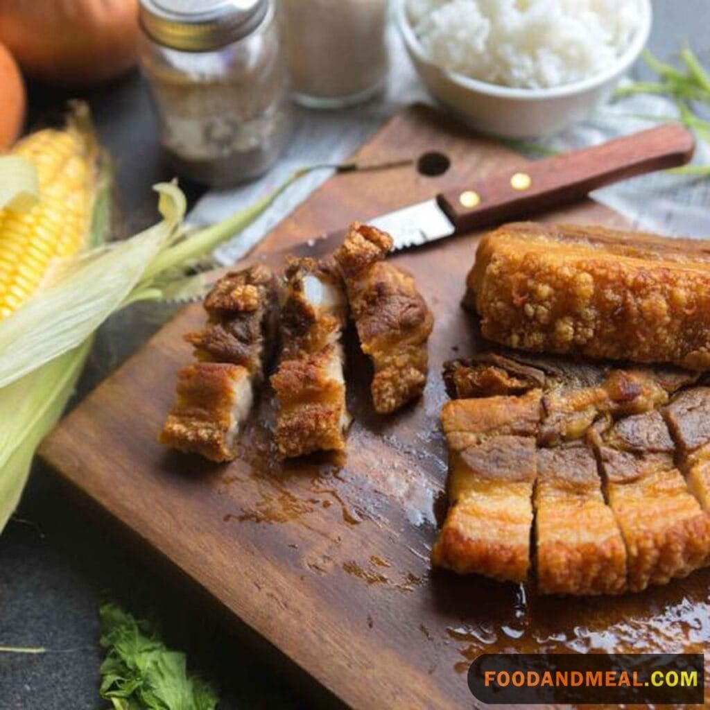 Philippine Cuisine Through Dishes Vigan Bagnet - Foodandmeal.com