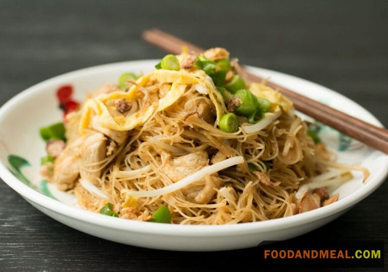 Easy-to-make Singapore Bee Hoon Noodles - Authentic Recipe ...